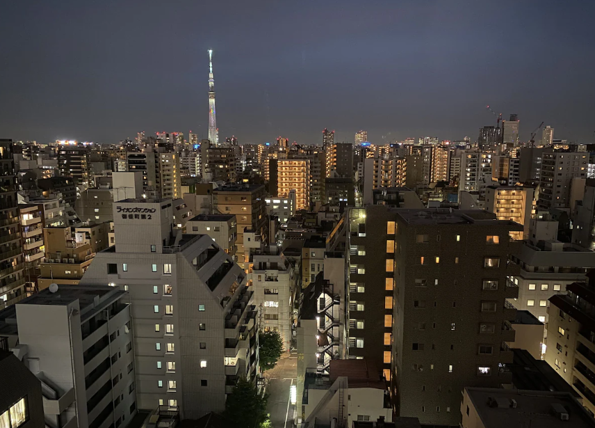 일본 도쿄 호텔먼데이 오카치마치 패밀리룸4인